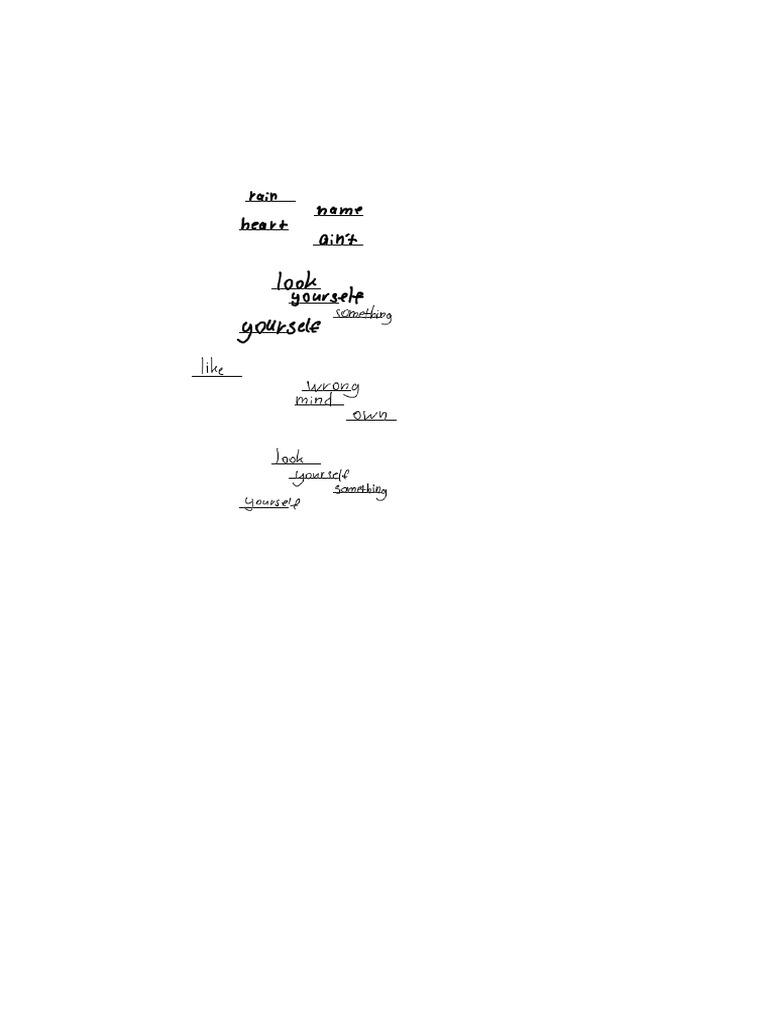 Love Yourself Fill in The Blank | PDF