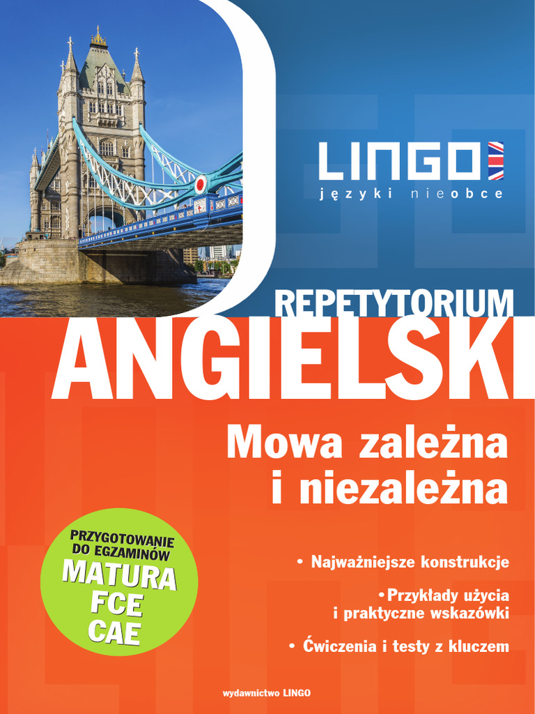 Angielski Mowa Zalezna I Niezalezna Anna Treger Onepress | PDF