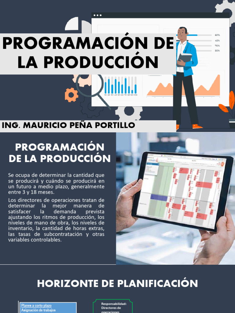 Estrategias en Programación de Producción | PDF | Planificación ...