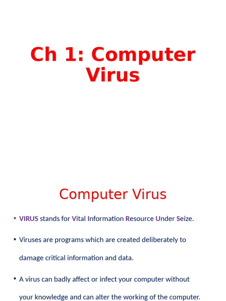 G7 Computer Virus | PDF | Antivirus Software | Computer Virus
