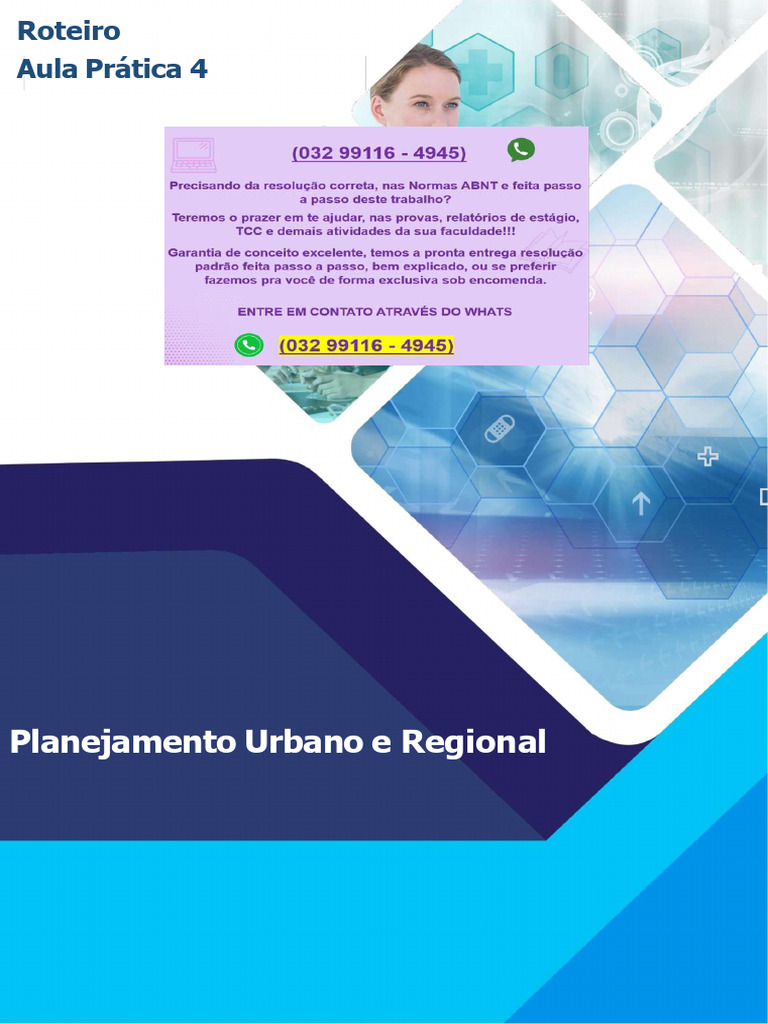 Mobilidade Urbana: Aula Prática 4 | PDF | Planejamento urbano | Informática