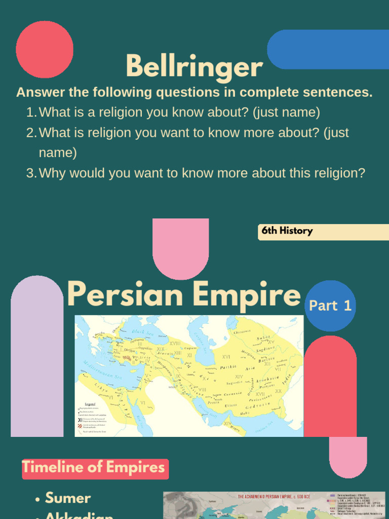 Persian Empire & Zoroastrianism | PDF | Achaemenid Empire | Zoroastrianism