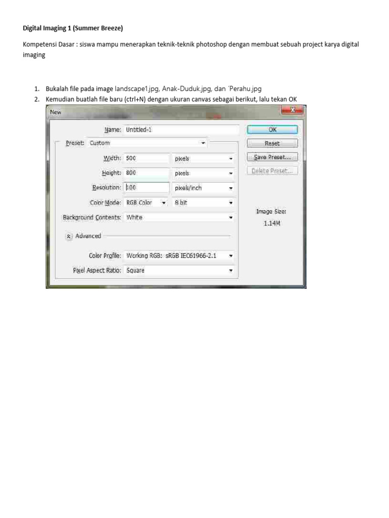 Digital Imaging 1 | PDF