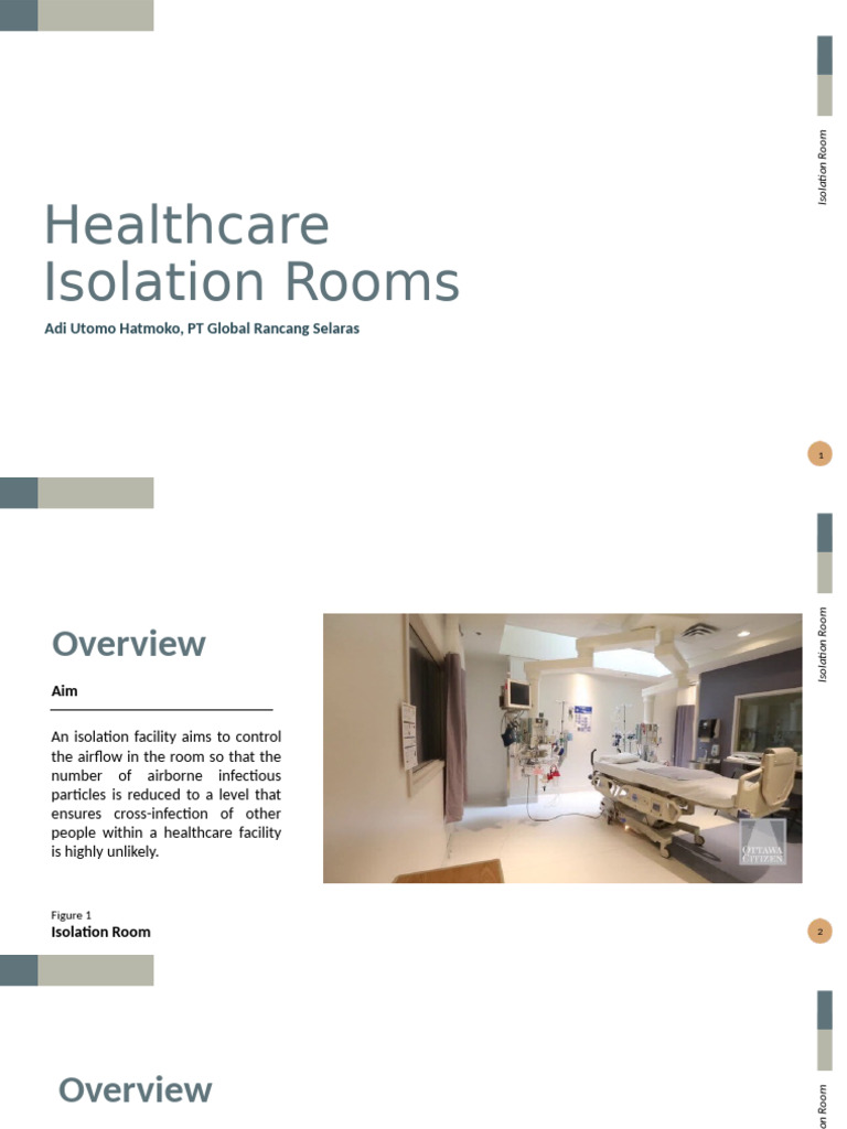 Standar Ruang Isolasi Di Rumah Sakit | PDF | Medical Specialties ...