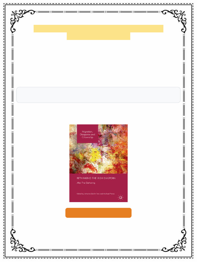 Rethinking the Irish Diaspora 1st ed. Edition Johanne Devlin Trew ...