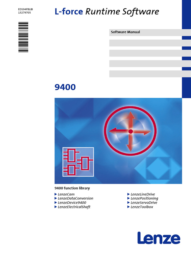 Lenze 9400 Parameter Overview | PDF