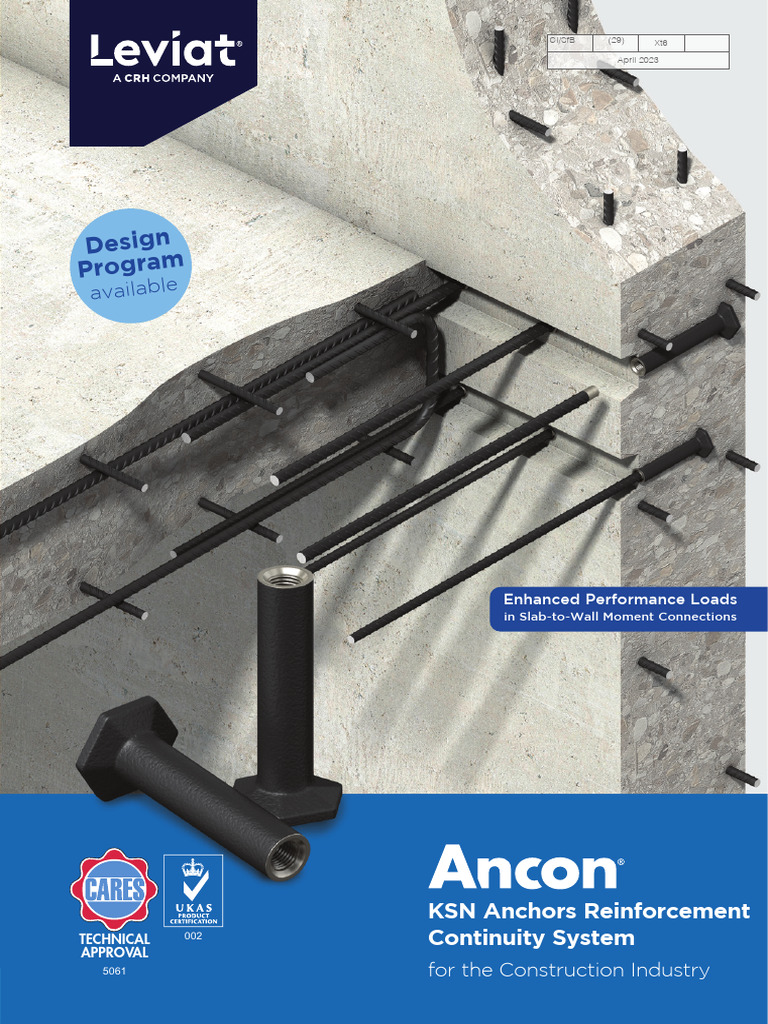 KSN Anchors Reinforcement Continuity System | PDF | Concrete | Building ...