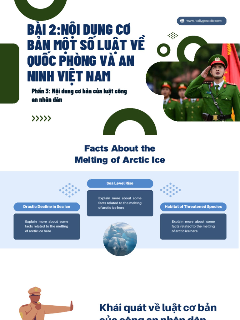 Blue and White Simple The Future of The Arctic Presentation | PDF ...