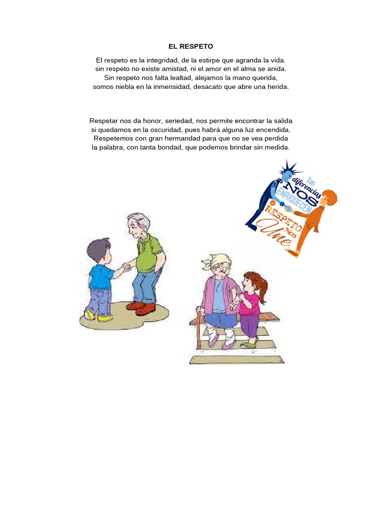 La Importancia del Respeto en la Vida | PDF