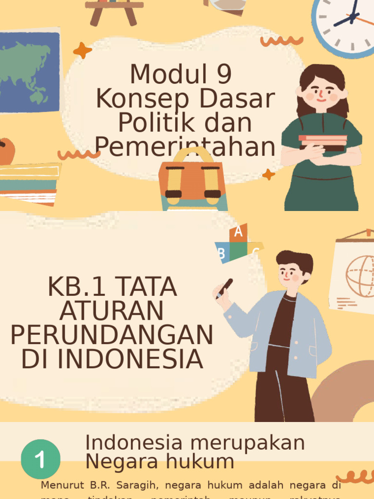 Aturan Dan Tata Tertib Kelas Presentasi Pendidikan Kuning Ilustratif ...
