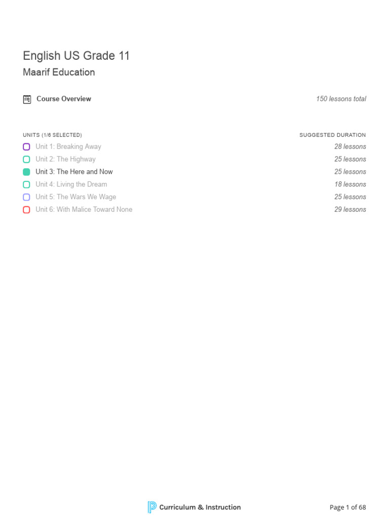 English US Grade 11 UNIT 3 | PDF | Reading Comprehension | Vocabulary