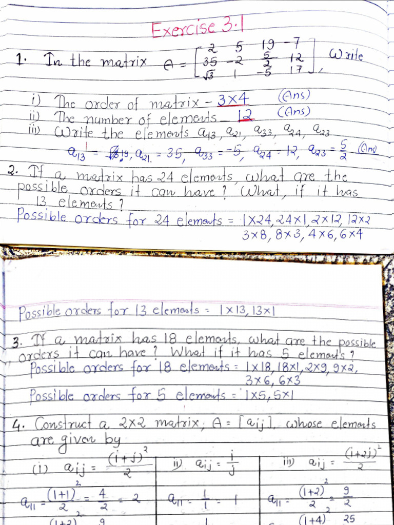 Exercise 3-1 Solutions | PDF