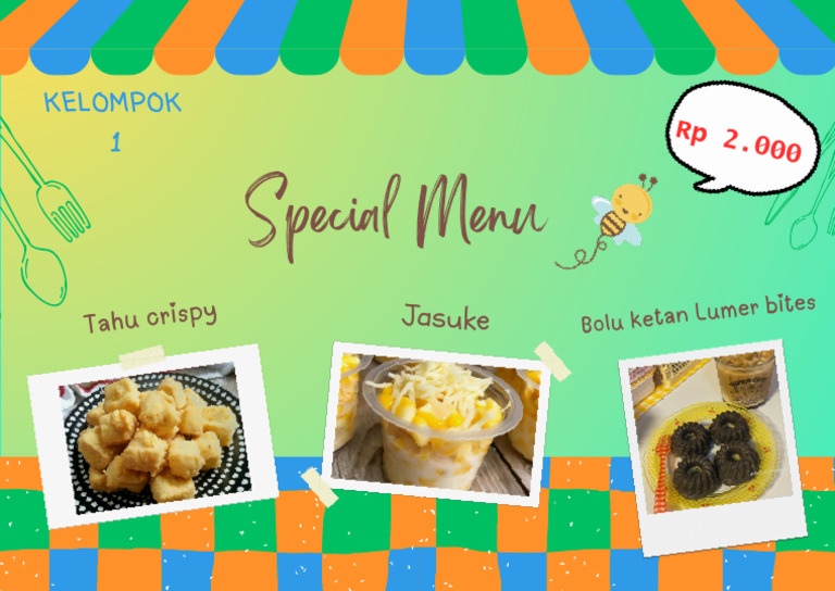 Menu Spesial: Ispy dan Camilan Unik | PDF