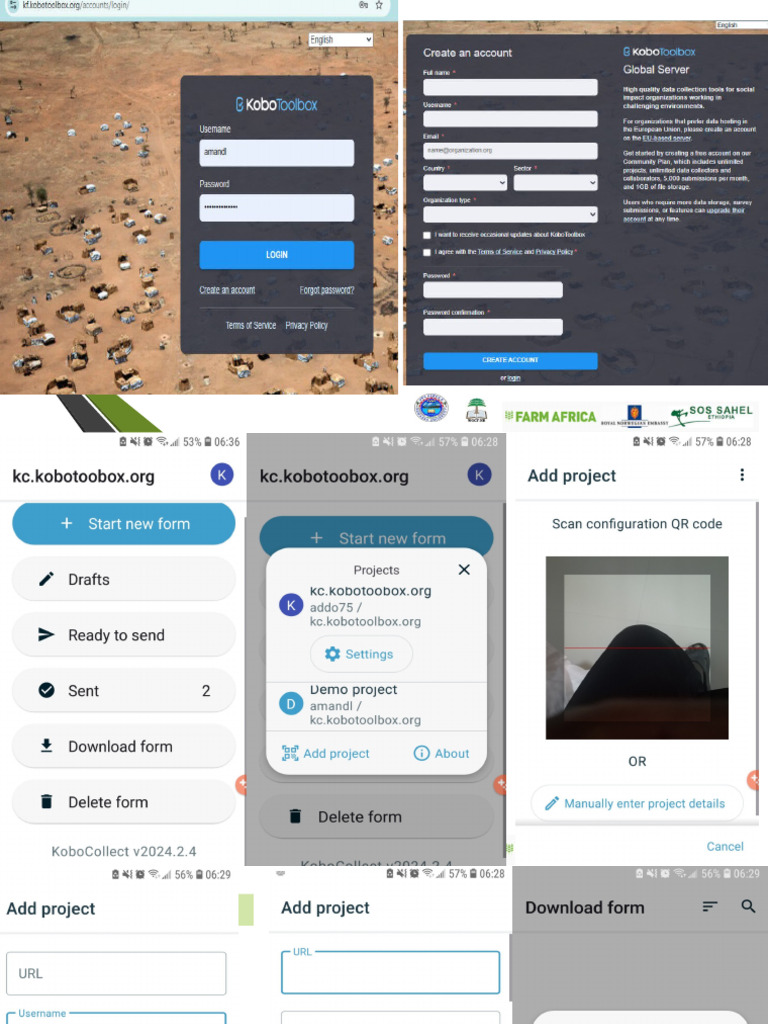 Kobotoolbox screenshoot | PDF
