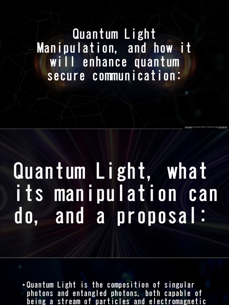 Enhancing Quantum Secure Communication | PDF | Photon | Light