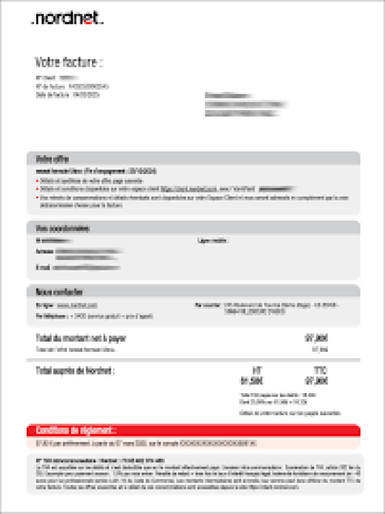 Facture Neocom | PDF