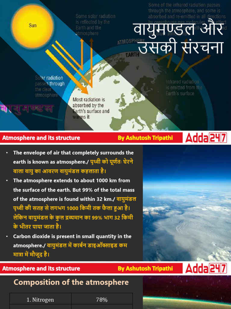 Geography Atmosphere and Itsstructure | PDF