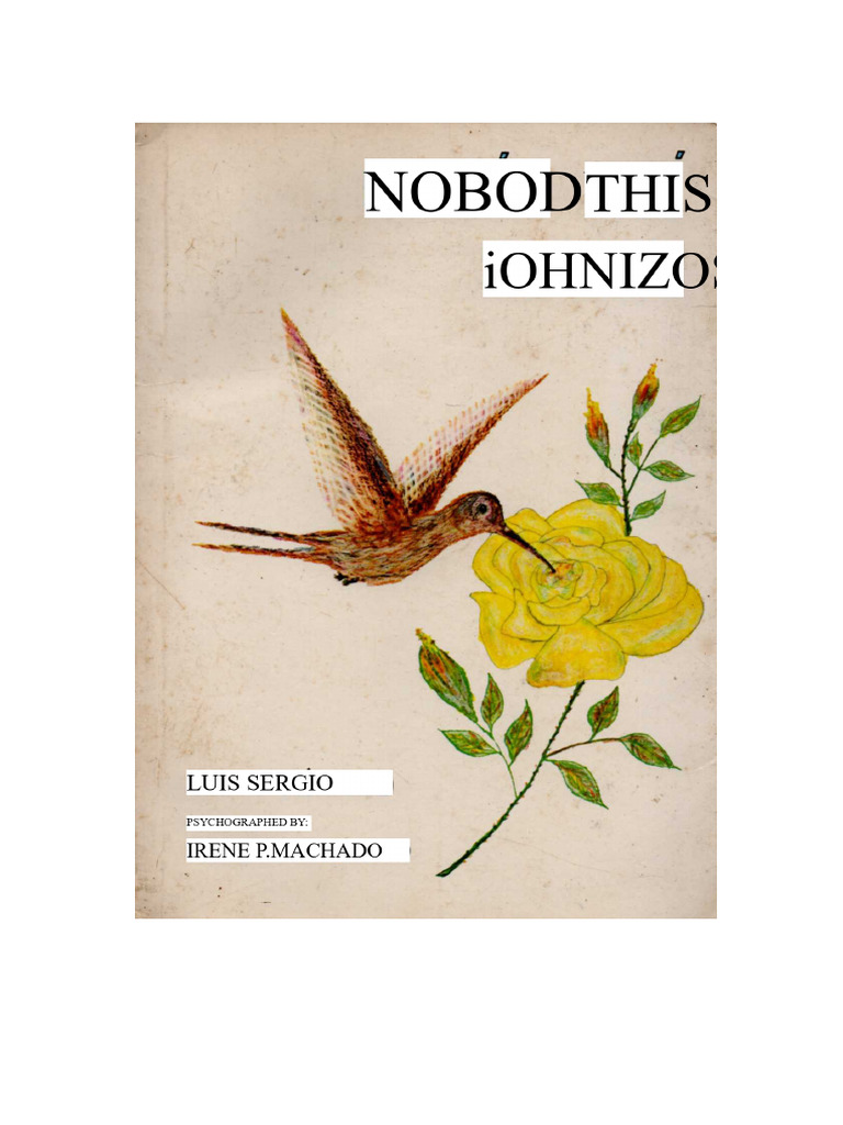 Irene Pacheco Machado - NO ONE IS ALONE - Esp. Luiz Sergio | PDF ...