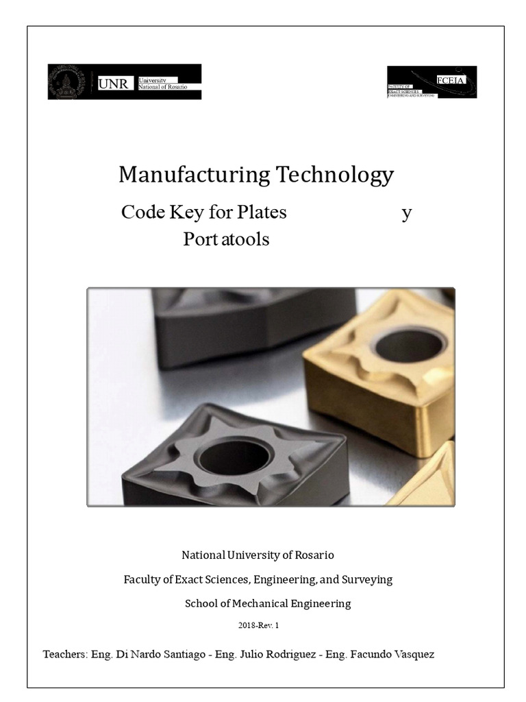 S02 - ISO Code For Plates and Tool Holders | PDF | Length | Engineering ...