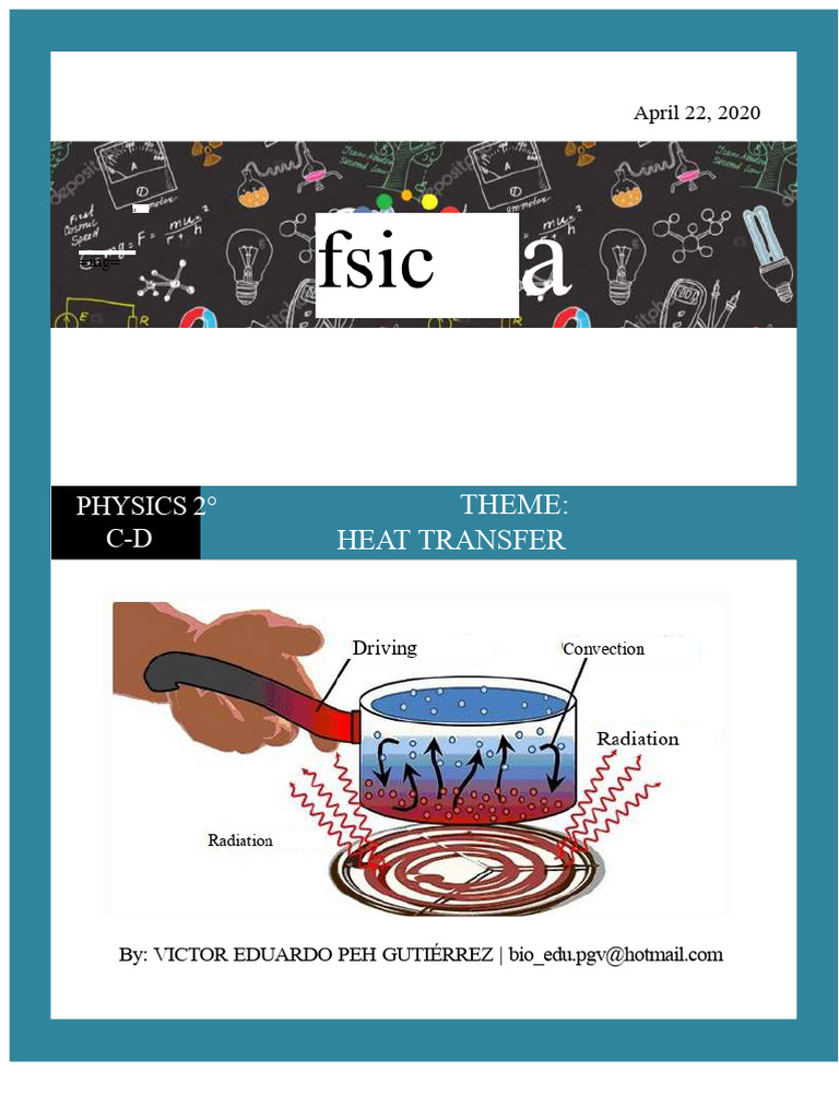 HEAT TRANSFER (Activity for high school) | PDF | Heat Transfer | Convection