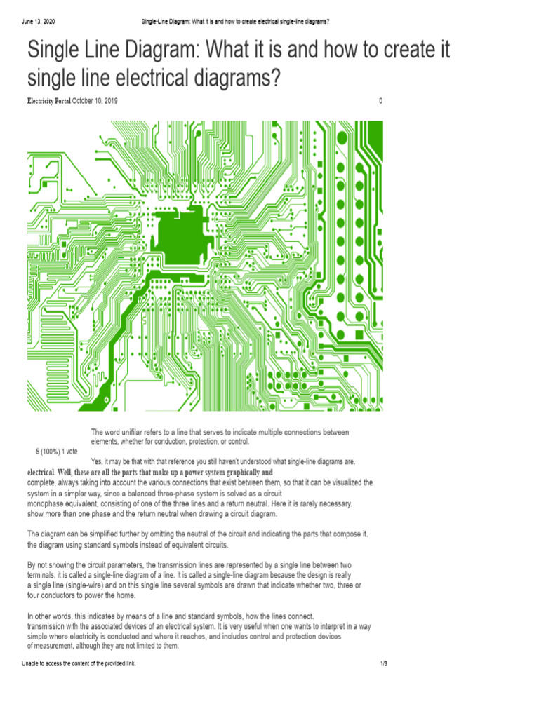 Single Line Diagram: What it is and how to create electrical single ...