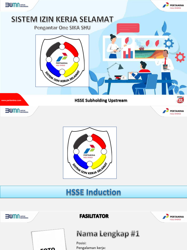 Pelatihan Sistem Izin Kerja Selamat | PDF