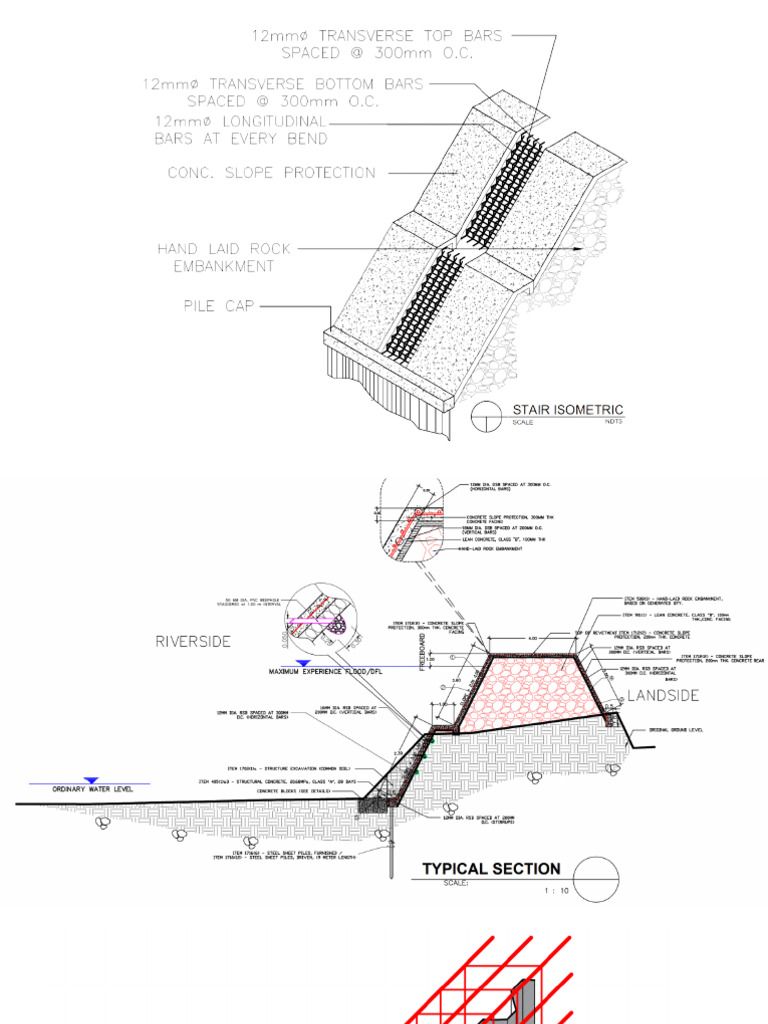 Arch Plan From River Dike at Lunao Bridge 1 | PDF