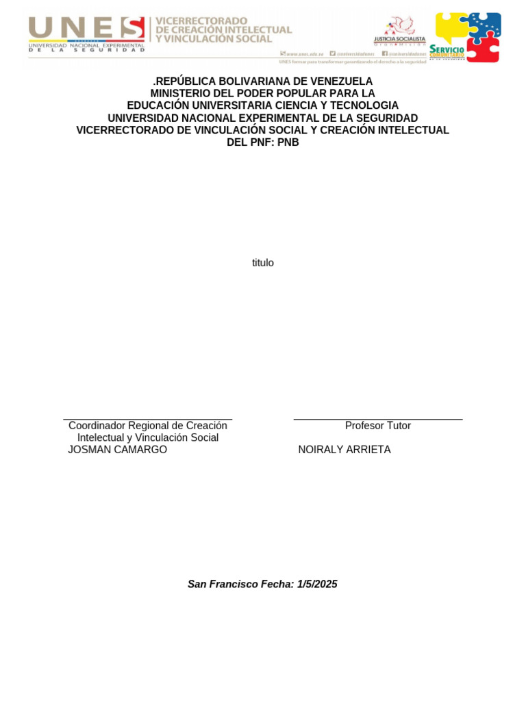 Formato para El Informe Del (70 Porciento) Del Proyecto SC Enero 2024 | PDF