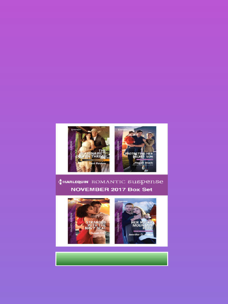 Harlequin Romantic Suspense November 2017 Box Set An Anthology Geri ...
