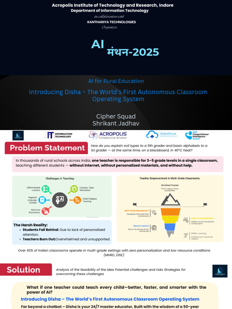AI-Manthan Team Cipher Squad | PDF | Personal Computers | Computing