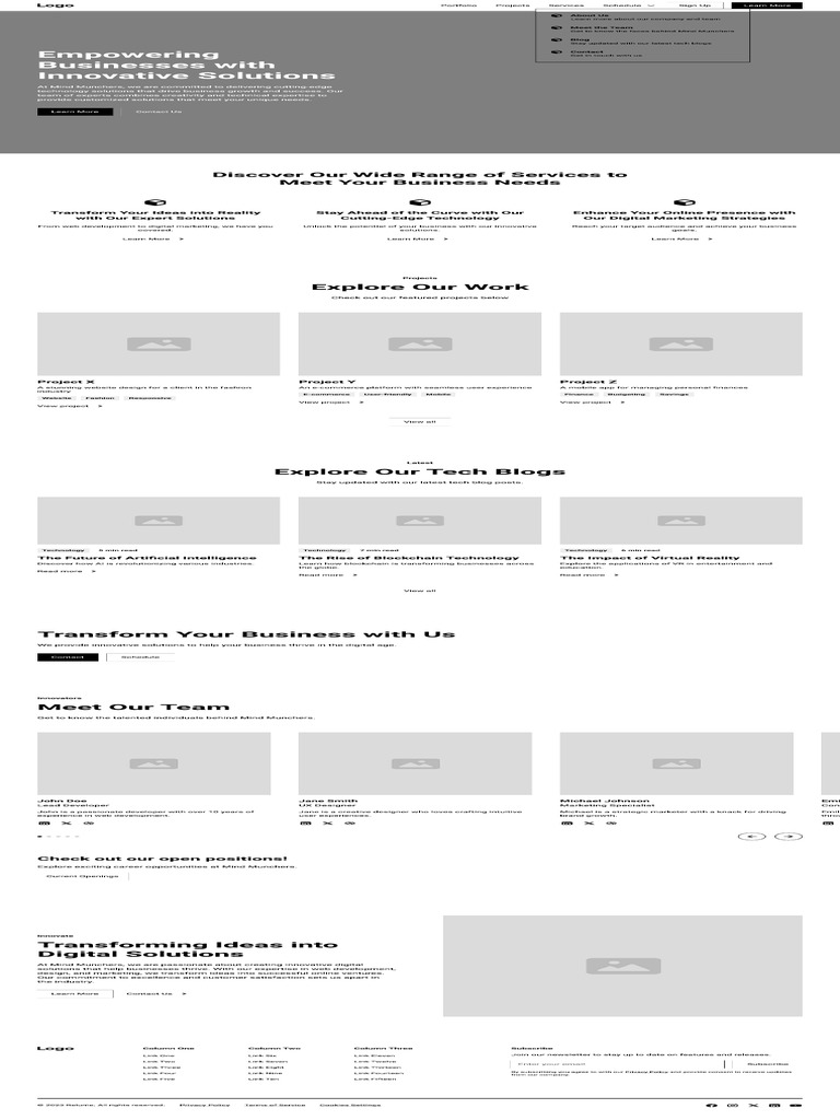 Website Design Wireframe - Compressed | PDF | Digital Marketing ...