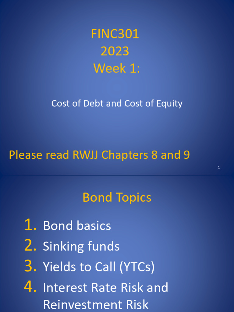 Capital Structure Debt Equity | PDF | Bonds (Finance) | Yield (Finance)