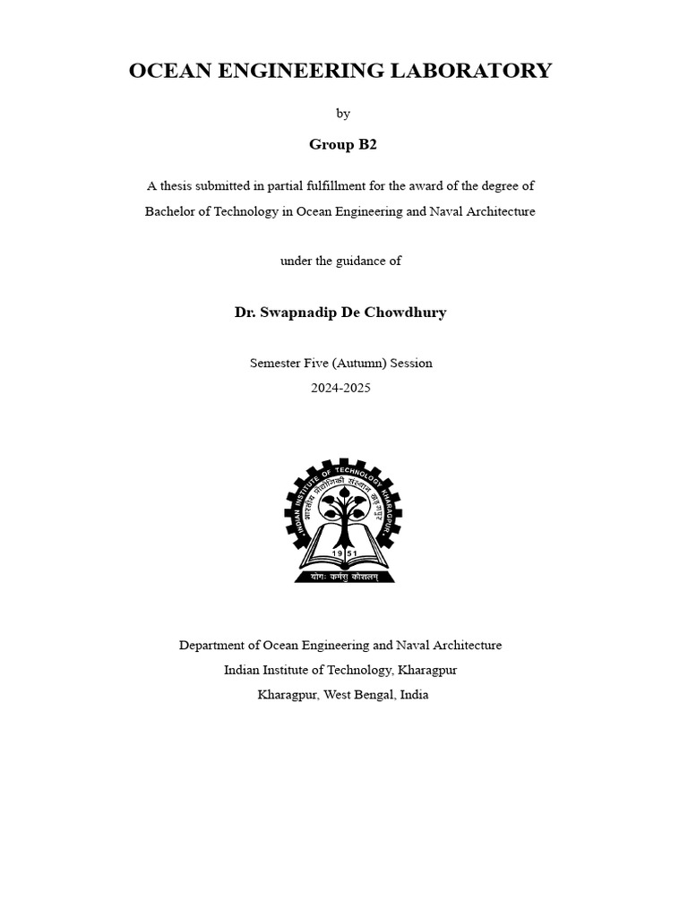 OE Lab Report (OWC) | PDF | Waves | Resonance
