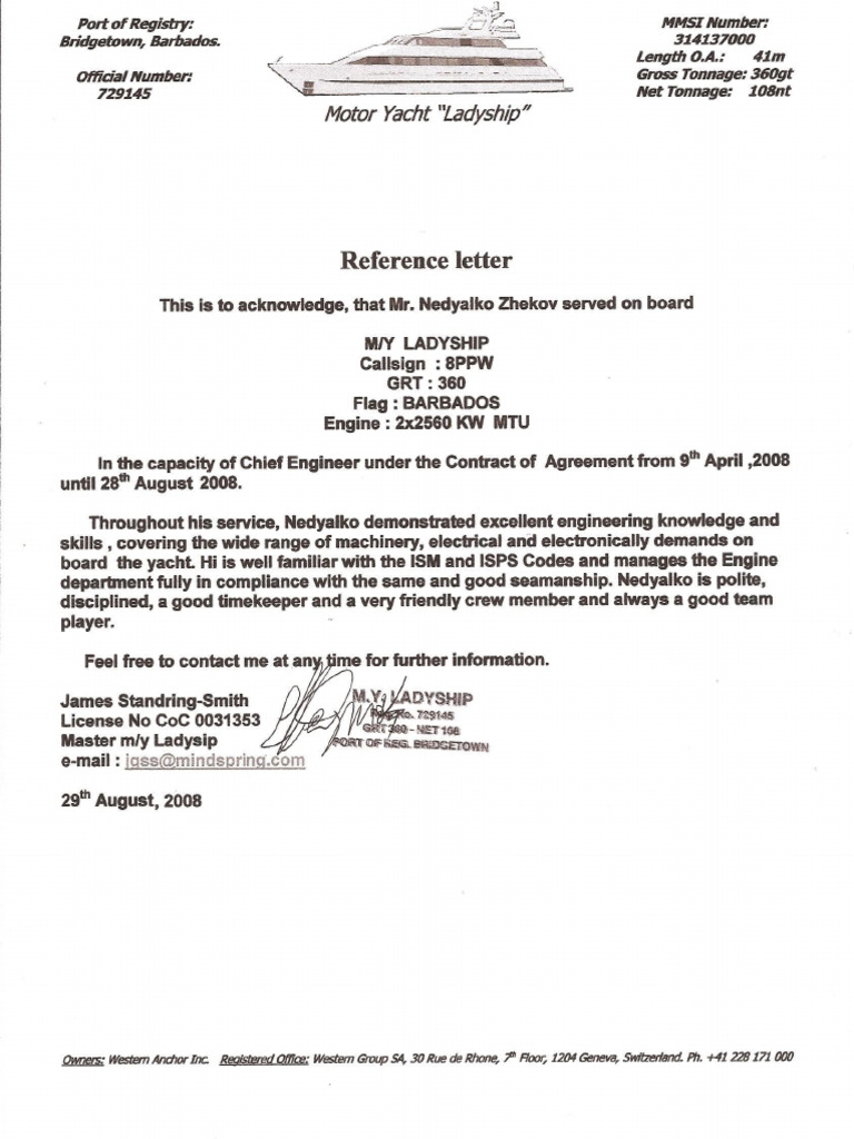 Reference James Standring - Smith | PDF