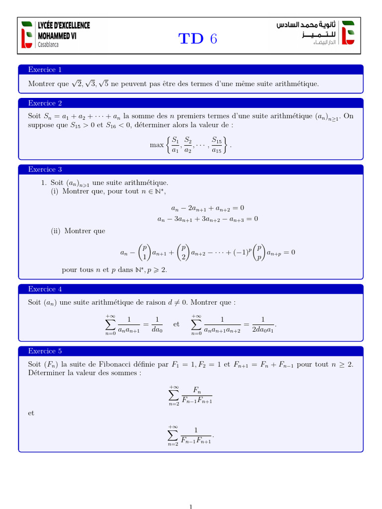 Suites de Réels | PDF | Limite (mathématiques) | Analyse réelle