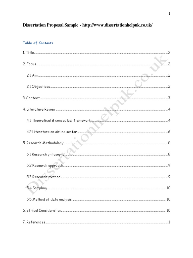 Dissertation Proposal Sample | PDF | Mergers And Acquisitions | Airlines