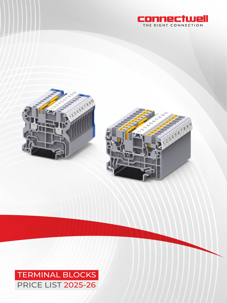 Connectwell Terminal Block Price List 2025 | PDF | Business