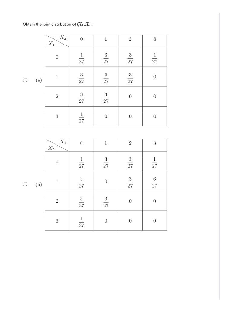 Obtain The Joint Distribution of | PDF