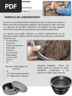 Tabla de Tamices ASTM y Especificaciones | PDF