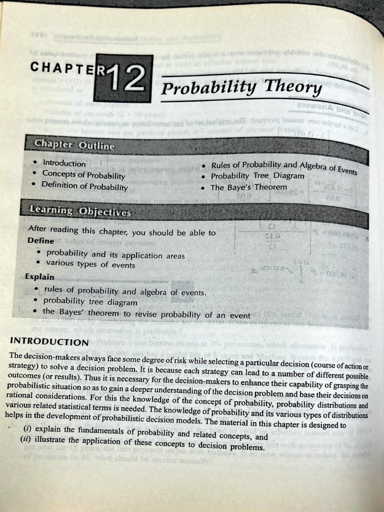 Probability Theory | PDF