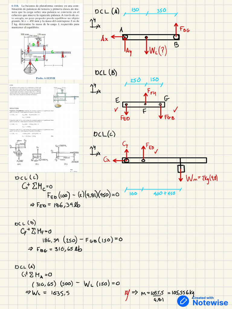 Hibbler 6-114 | PDF