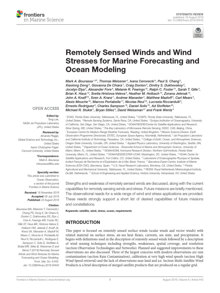 Fmars 06 00443 | PDF | Tropical Cyclones | Wound