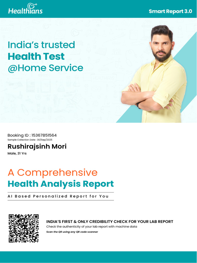 A Comprehensive: Health Analysis Report | PDF | Creatinine | Medical ...