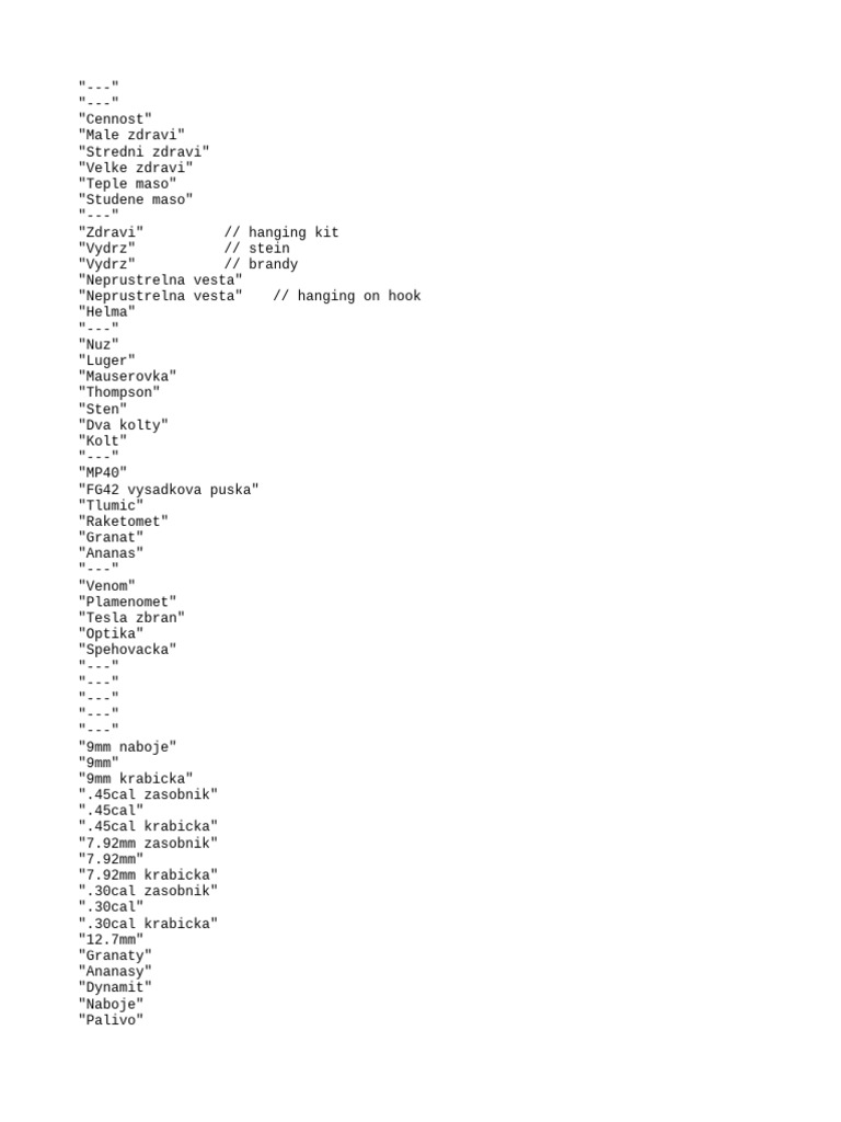 Pickup Names | PDF