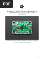 BNO055 Orientation Sensor Guide | PDF | Arduino | Computer Science