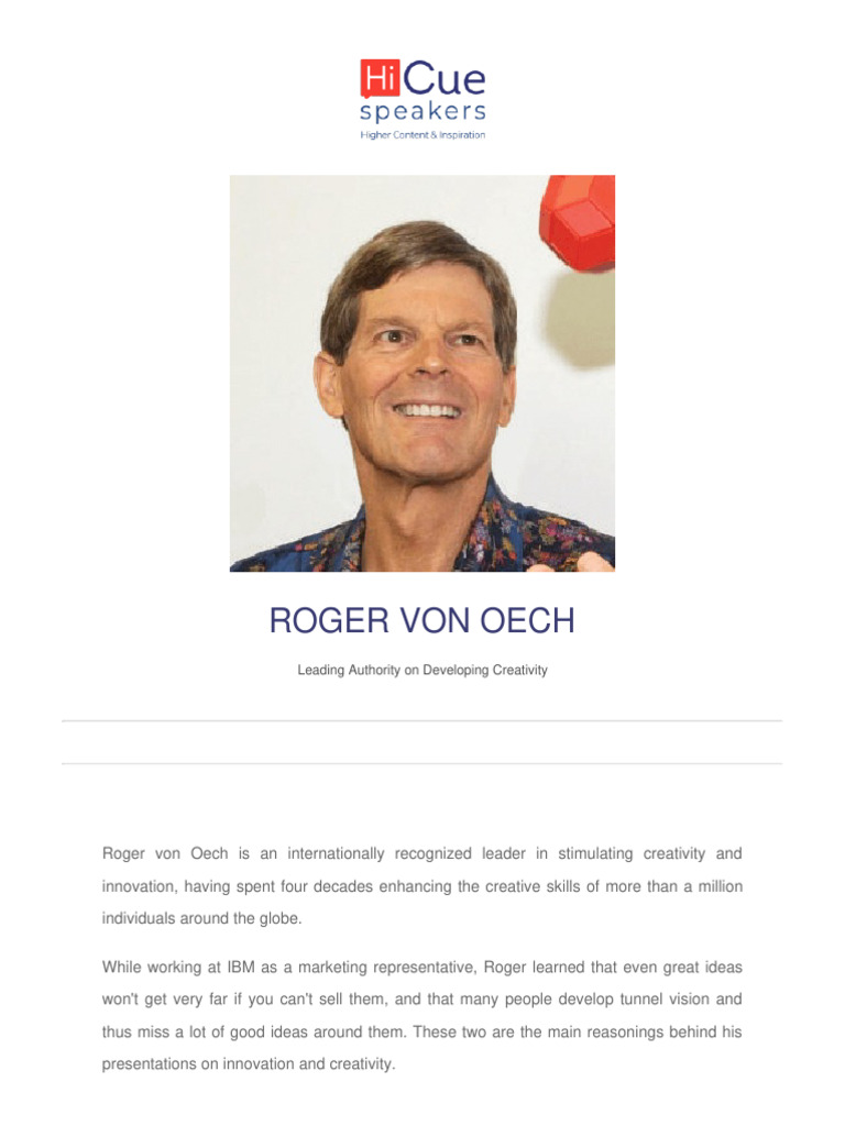Roger Von Oech-2 | PDF
