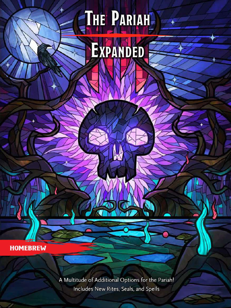 Expanded Options for Pariah Class | PDF | Magician (Fantasy)