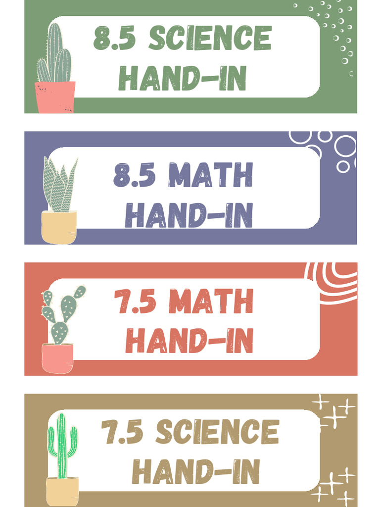 Classroom Drawer Labels-2 | PDF