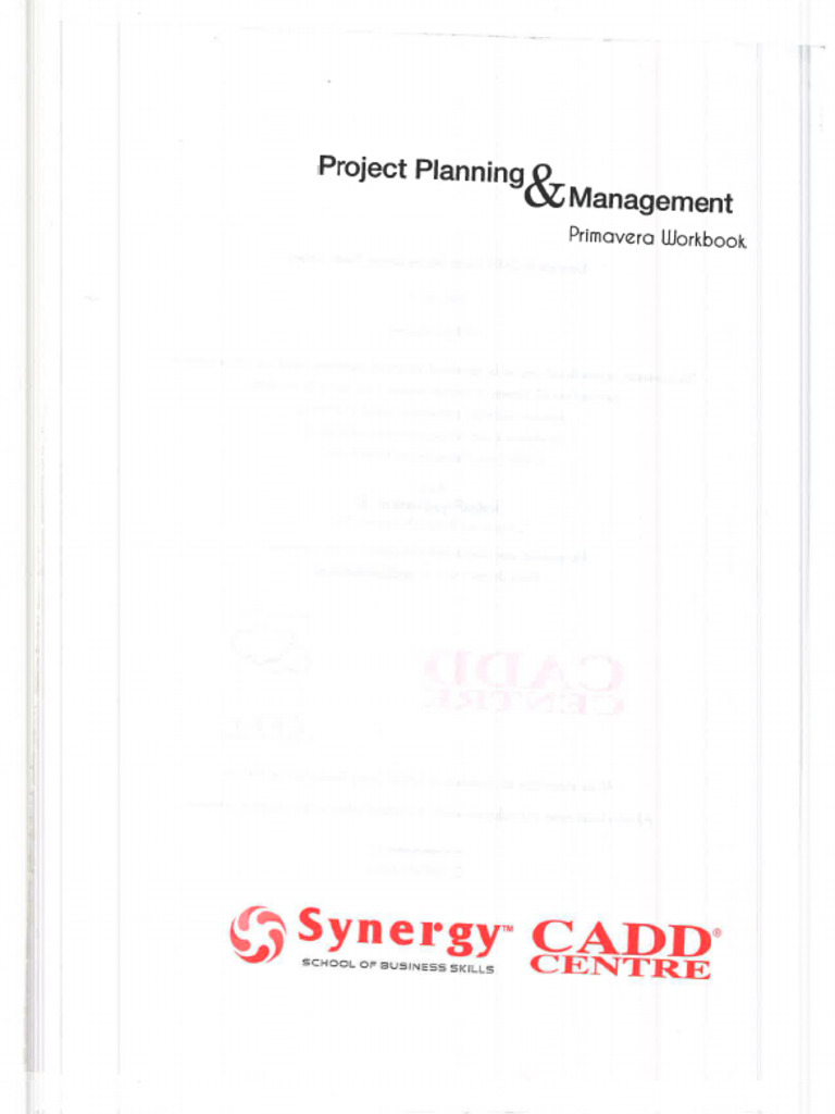 Primevera 1 | PDF