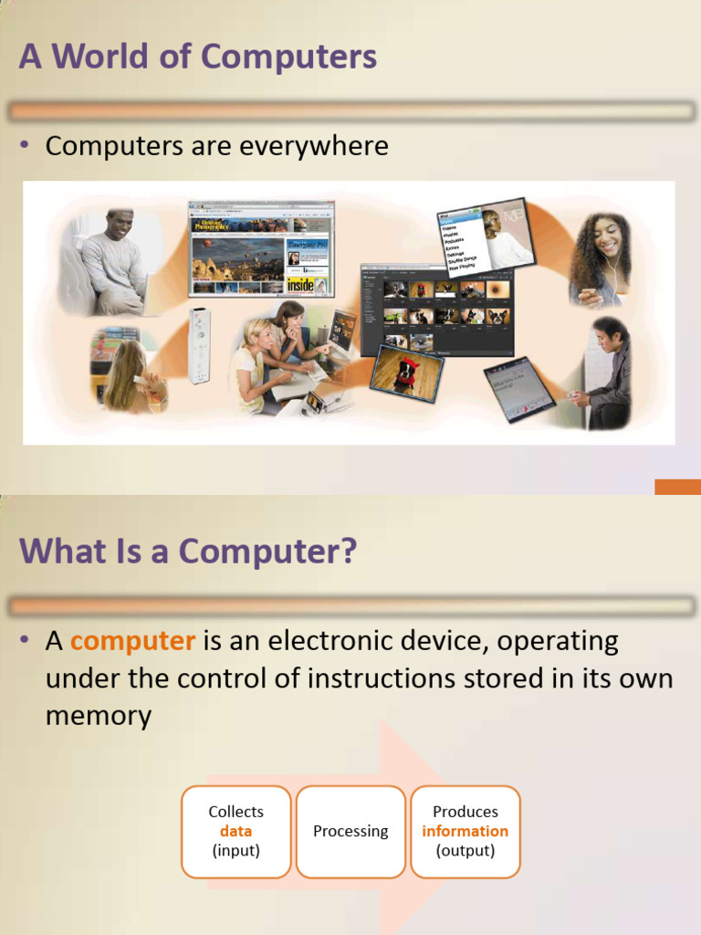 01 Introduction Computer | PDF | Personal Computers | Computer Network